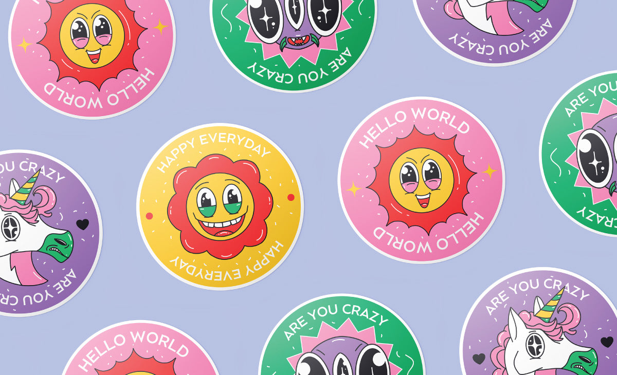 Custom Artist Stickers - Make Custom Stickers | StickerPress