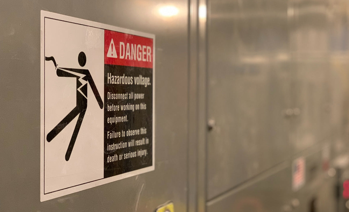 Safety Warning and Danger Stickers - Make Custom Stickers | StickerPress