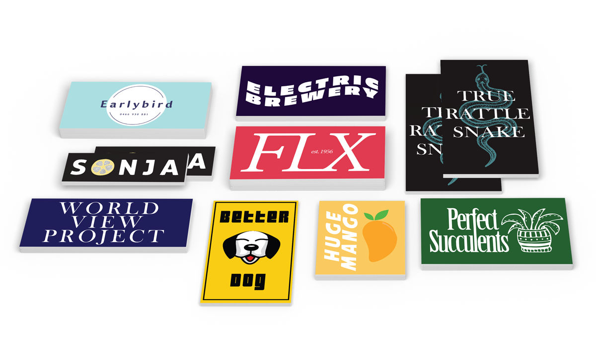 Rectangle Stickers - Personalised Stickers | StickerPress